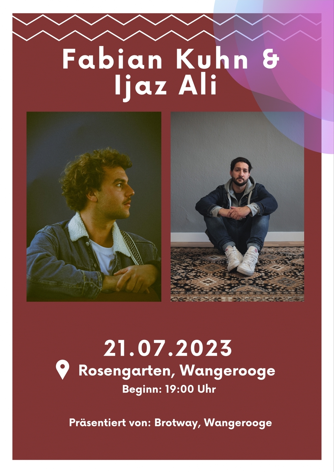 Fabian Kuhn und Ijaz Ali Konzert – wangerooge-aktuell.de